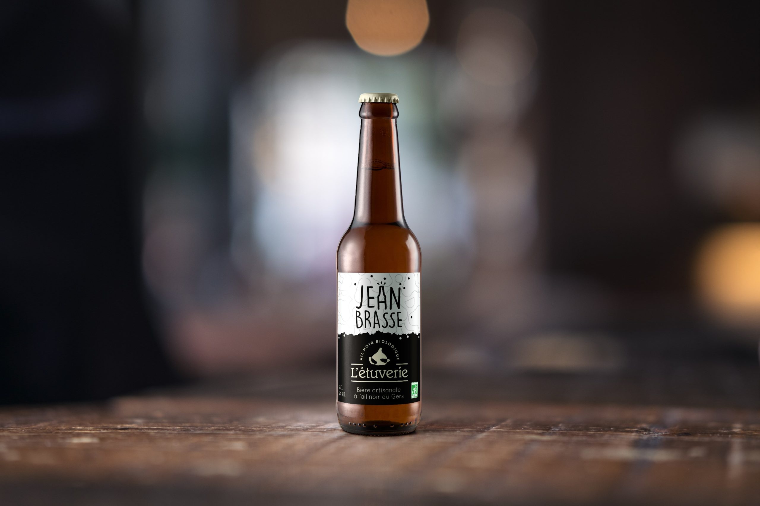 Organic black garlic beers (x3) - Gift - organic black garlic - France